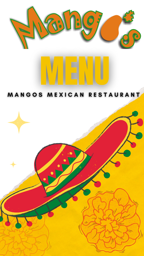 Food Menu – Mangos Restaurant